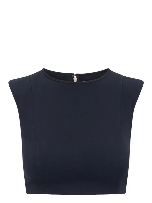 ARTEMIS Yasemin Crop - Black