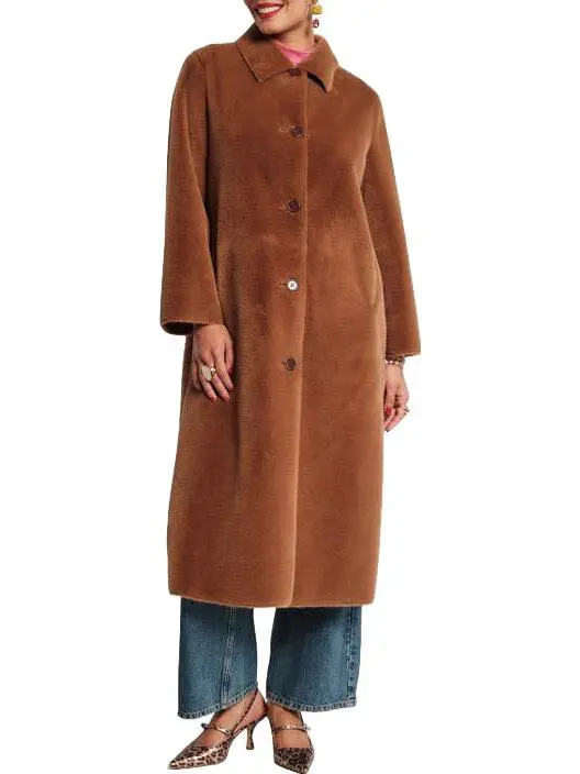FRANCES VALENTINE Paulette Coat - Camel