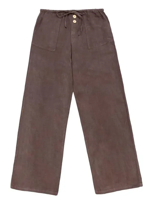 ODDLI Linen Pants - Mocha
