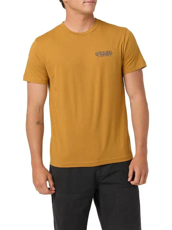 O'Neill Painter Classic Cotton Graphic T-shirt - Bone Brown