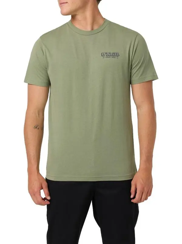 O'Neill Painter Classic Cotton Graphic T-shirt - Sage