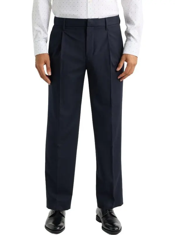 Nordstrom Alec Stretch Pants - Navy