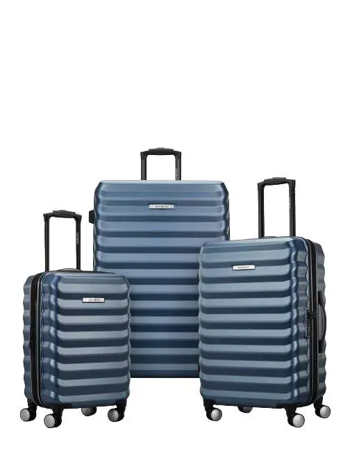 SAMSONITE Element Hardside Expandable 3 Piece Luggage Set - Captains Blue