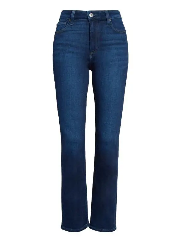 Paige Cindy High Waist Straight Leg Jeans - Cirques