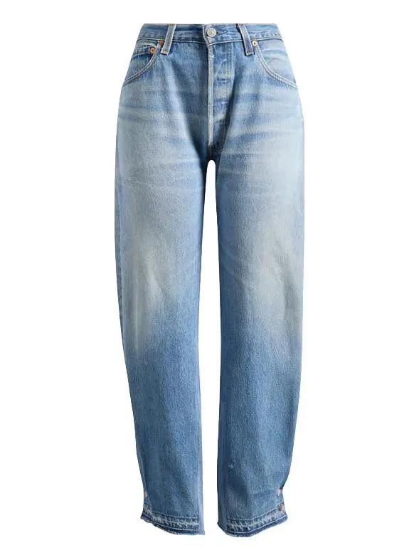 RE/DONE Nico Release Hem Jeans - Ind