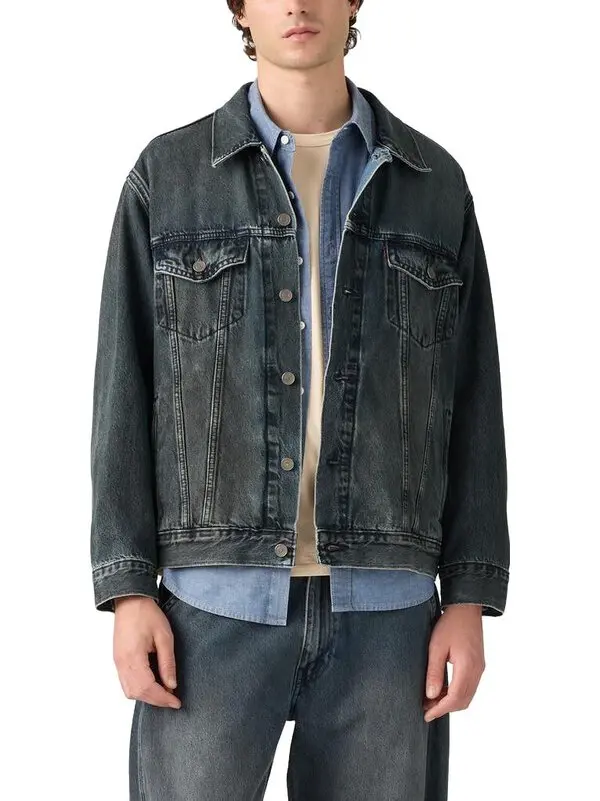 LEVI'S Relaxed Fit Trucker Jacket - Setting The Pace Trk