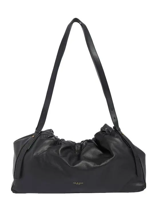 Rag & Bone Ludlow Suede Satchel - Bla