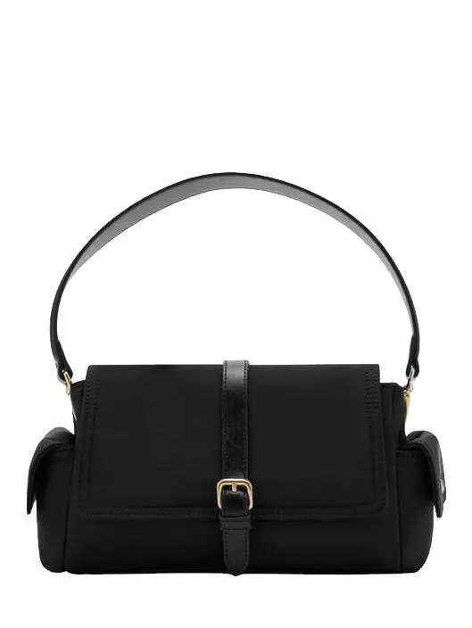 Mango Nuovo Shoulder Bag - Black