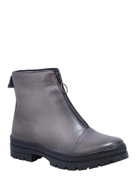 Miz Mooz Athena Leather Bootie - Graphite