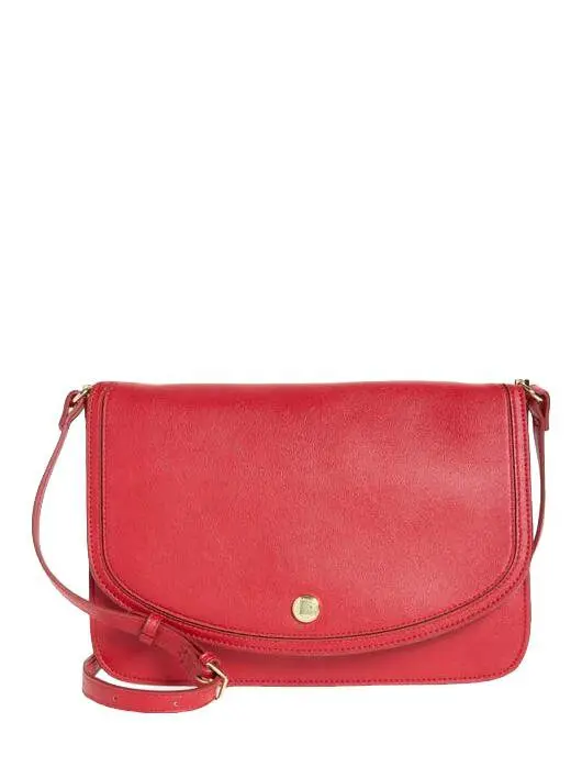 Mango Dalma Faux Leather Crossbody Bag - Red