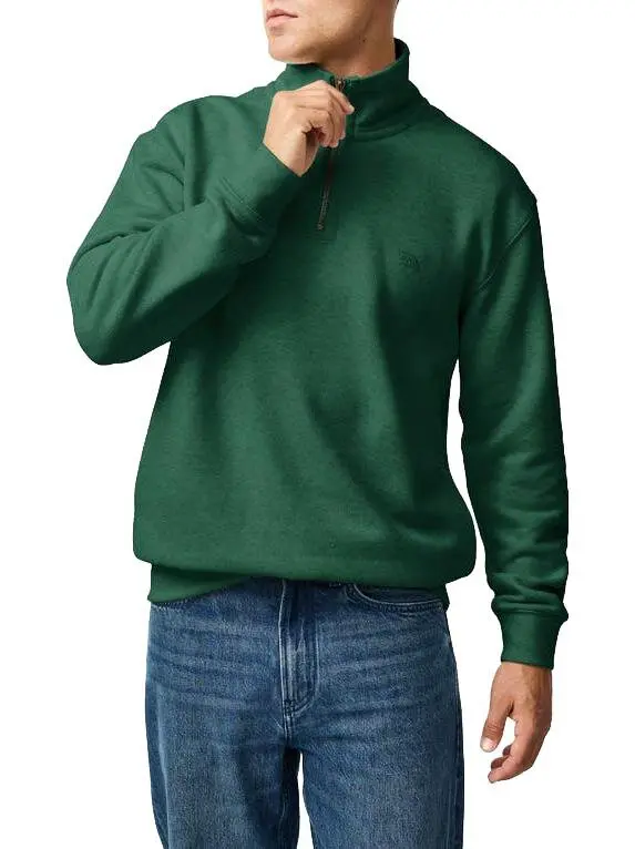 Rodd & Gunn Newfield Quarter Zip Pullover - Forest