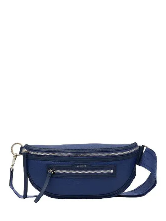 HAMMITT Charles Medium Leather Belt Bag - Power Lunch/silver