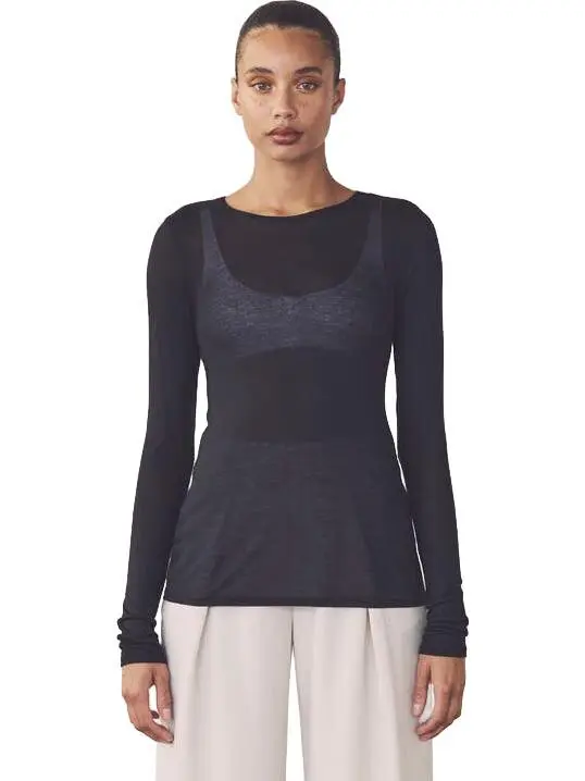 ARTEMIS DICIERO Dasha Longsleeve - Black