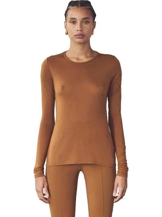 ARTEMIS DICIERO Dasha Longsleeve - Caramel