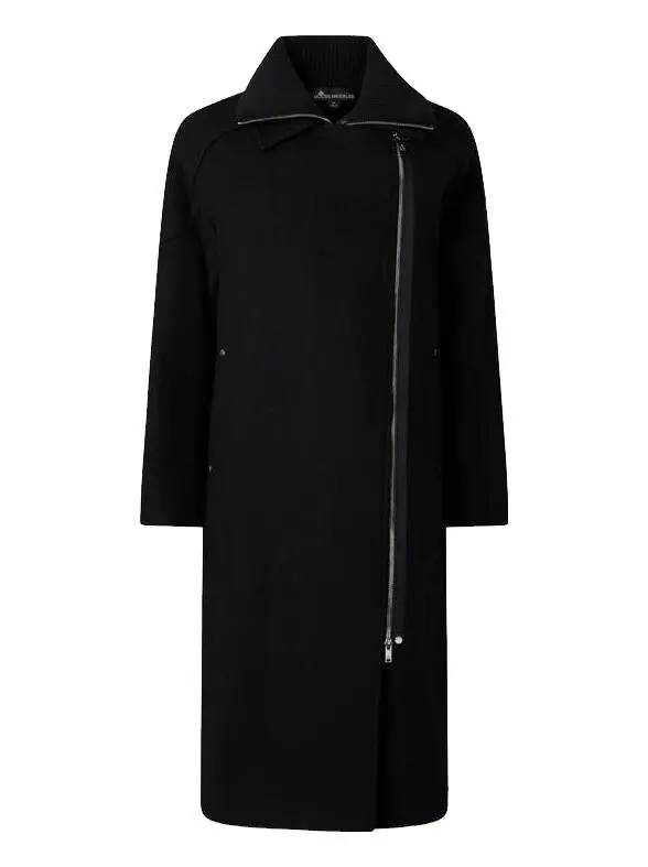 Moose Knuckles Grid 3-in-1 Wool Parka - Black