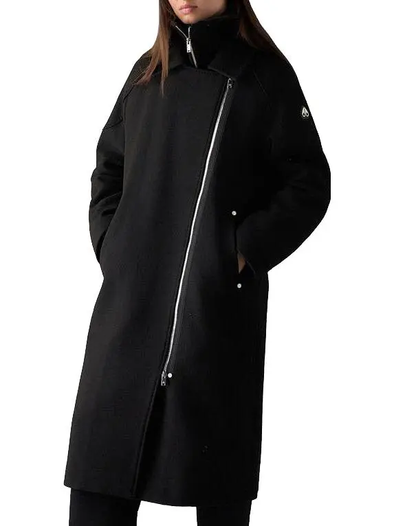 Moose Knuckles Grid 3-in-1 Wool Parka - Black