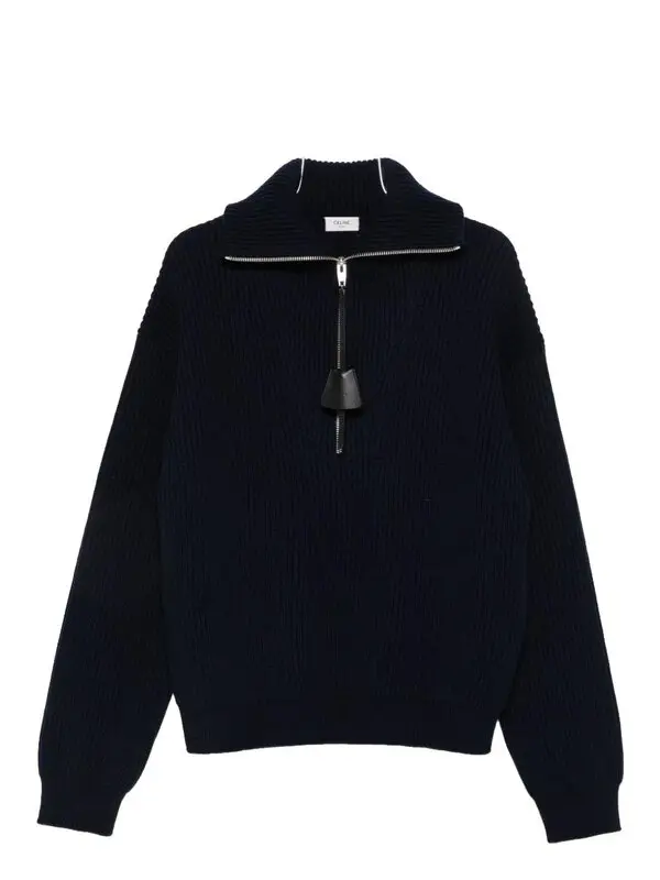 Celine Wool And Cashmere Sweater - Multicolor