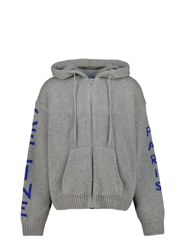 Celine Logo Wool Hoodie - Multicolor