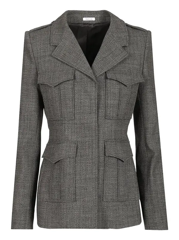 Alexander McQueen Uniform-style Jacket - Gray