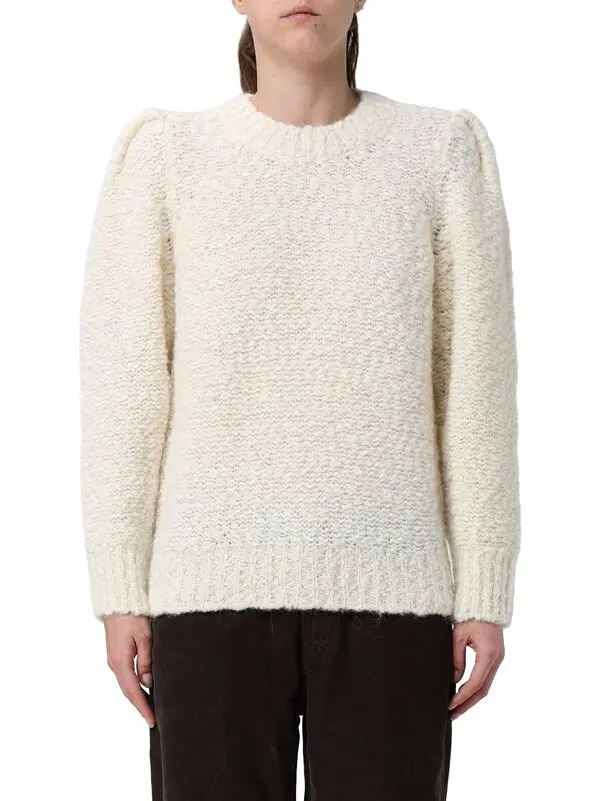 Isabel Marant Étoile Puff-shoulder Virgin Wool Jumper - Grey