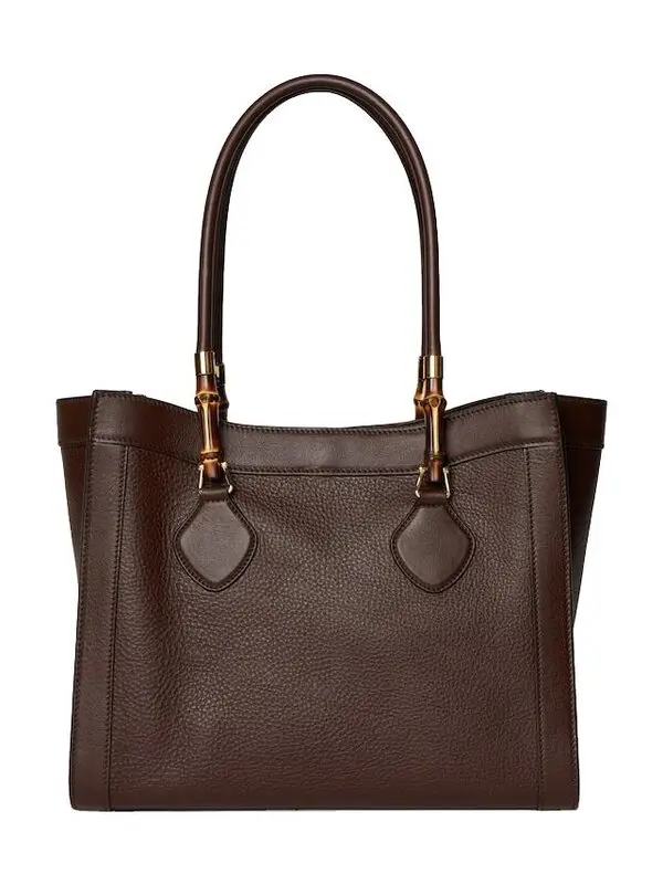Gucci Bamboo Tote Medium Bag Leather - Brown