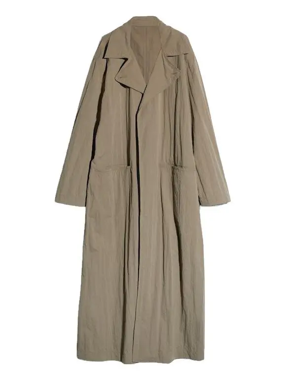 Gucci Washed Matte Nylon Trench Coat Ready-to-wear - Grey