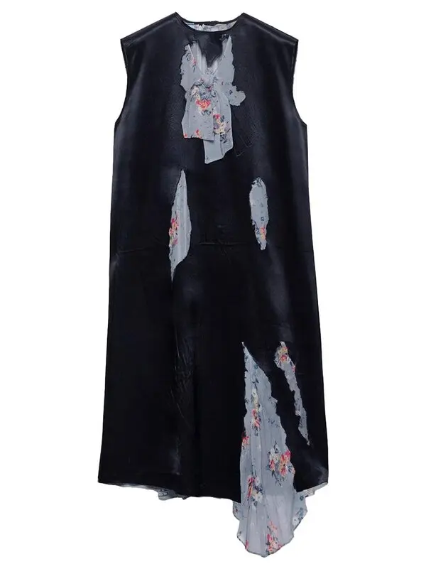 Prada Satin Dress - Multicolor