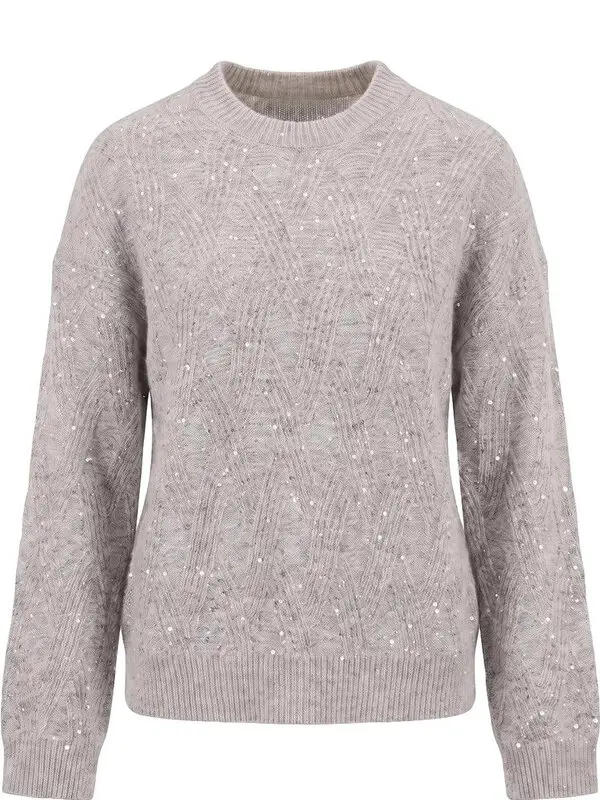 Peserico Round Neck Sweater - Multicolor
