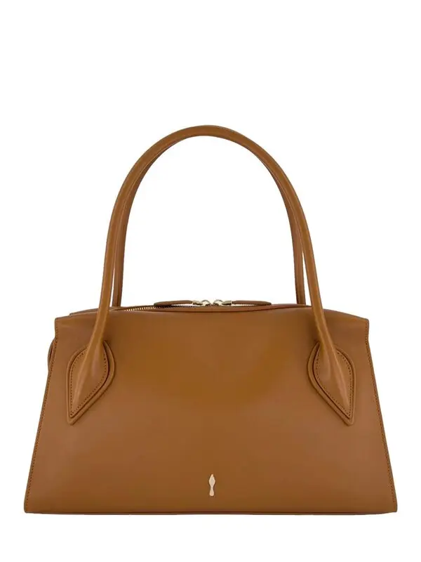 CHRISTIAN LOUBOUTIN Venus Medium Calf Bag - Brown