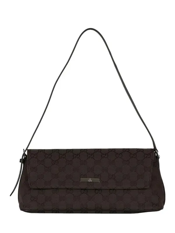 Gucci Madison Gg Supreme Monogram Shoulder Bag - Brown