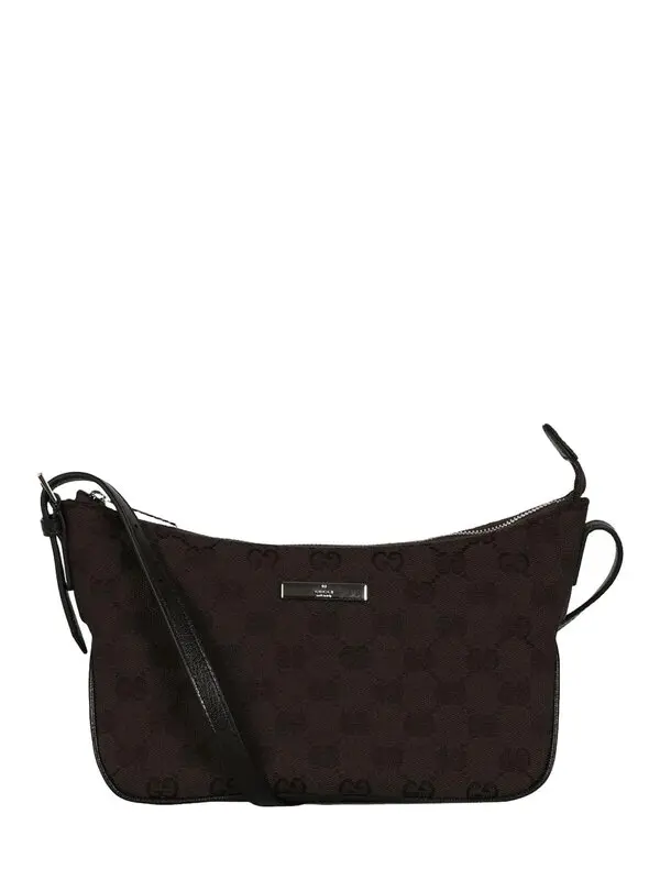 Gucci Lady Lunetta Gg Supreme Monogram Crossbody Bag - Brown