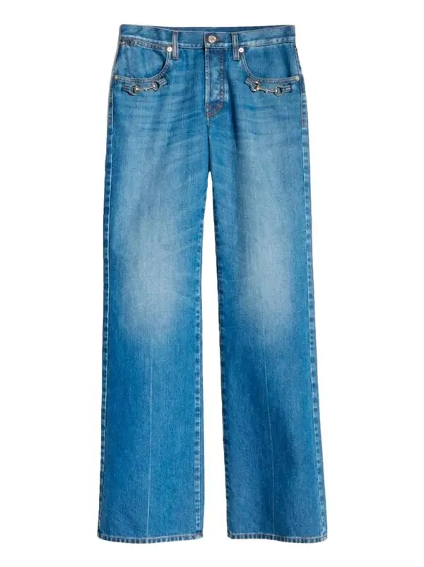 Gucci Low Rise Jeans - Multicolor