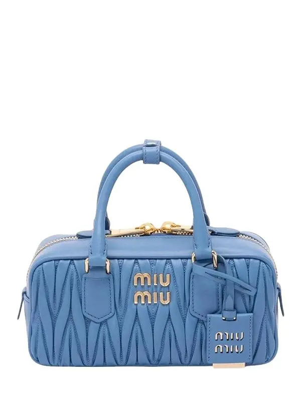 Miu Miu Arcadie` Matelassé Nappa Leather Bag - Multicolor