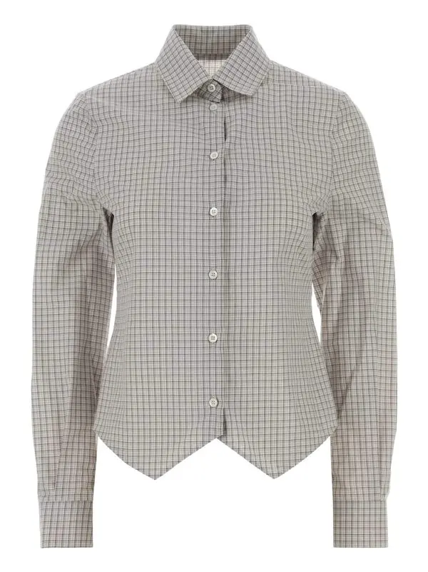 MAISON MARGIELA Embroidered Cotton Shirt - Multicolor