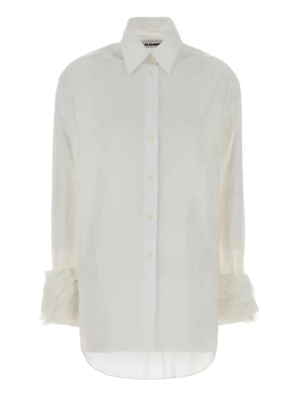 JIL SANDER Muslin Shirt - White
