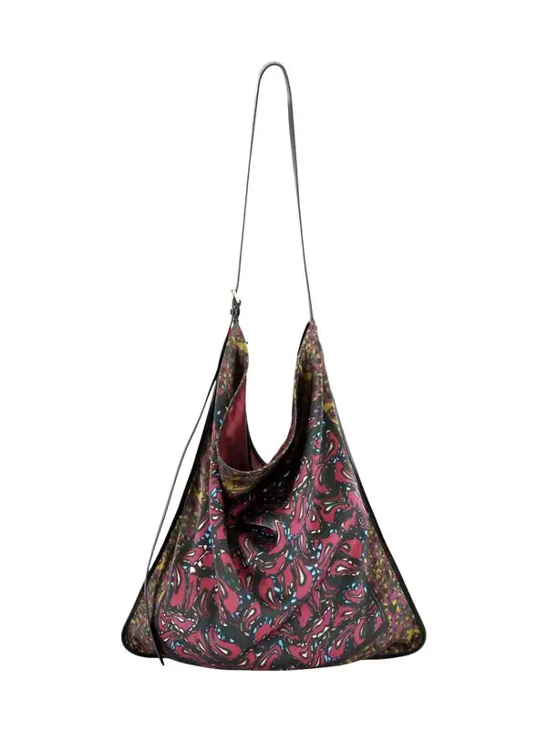 Dries Van Noten Oversized Scarf Bag - Red