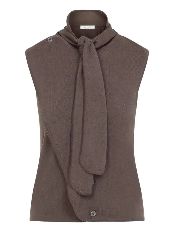 LEMAIRE Asymmetrical Vest - Multicolor