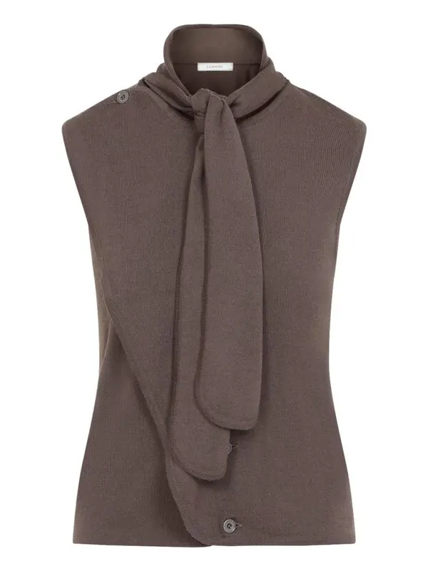 LEMAIRE Asymmetrical Vest - Multicolor