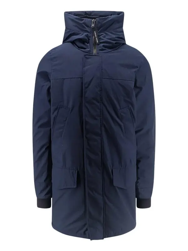 Canada Goose Langford Nylon And Cotton Jacket With Hood - Multicolor