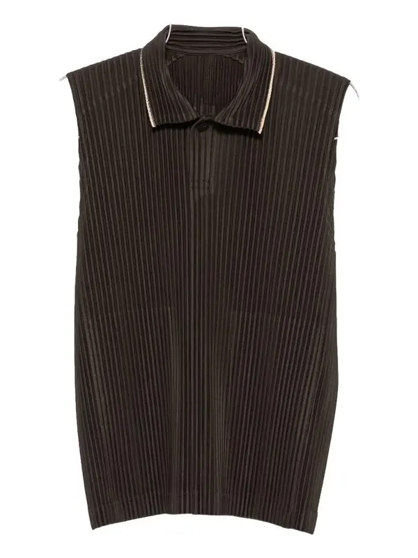 Issey Miyake Pleated Vest - Multicolor