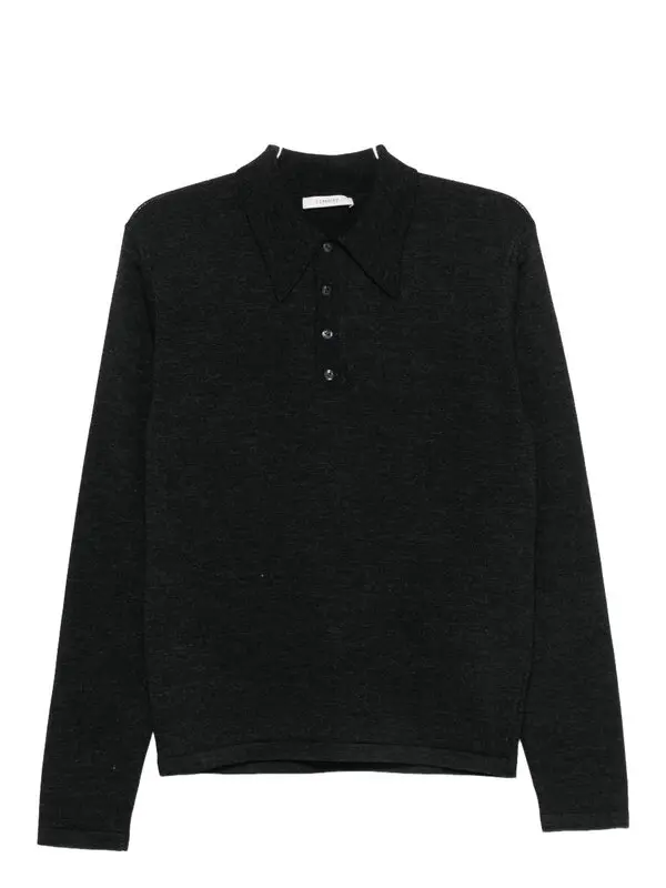LEMAIRE Wool Polo Shirt - Multicolor