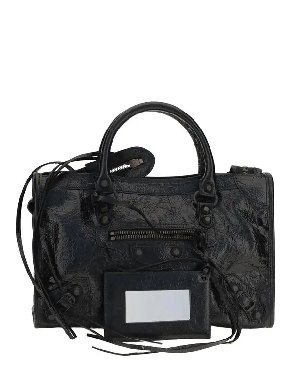 Balenciaga Small Le City Handbag - Black