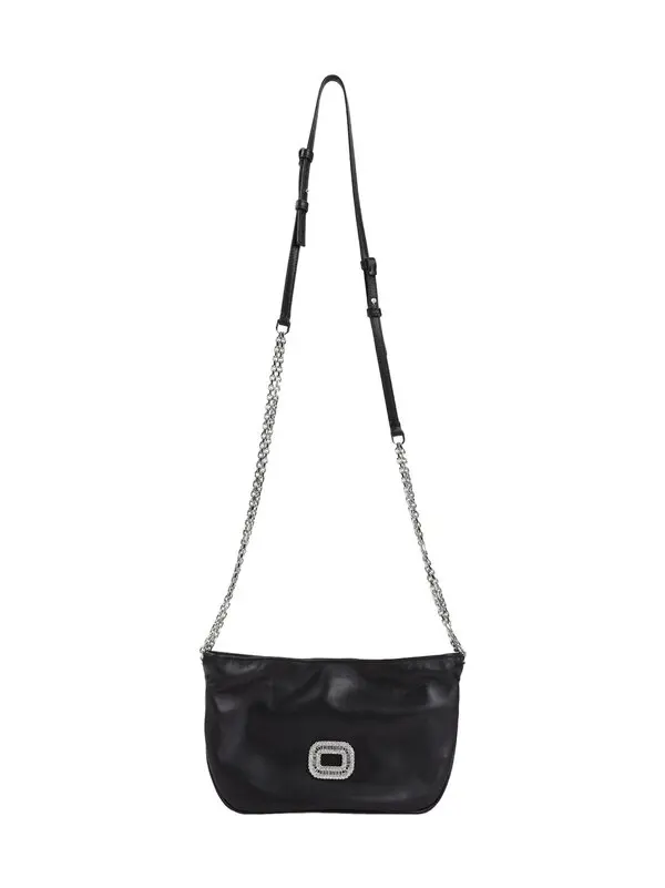 ROGER VIVIER Pilgrim Micro Pocket - Black