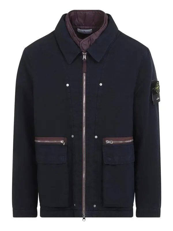 Stone Island Field Jacket - Blue
