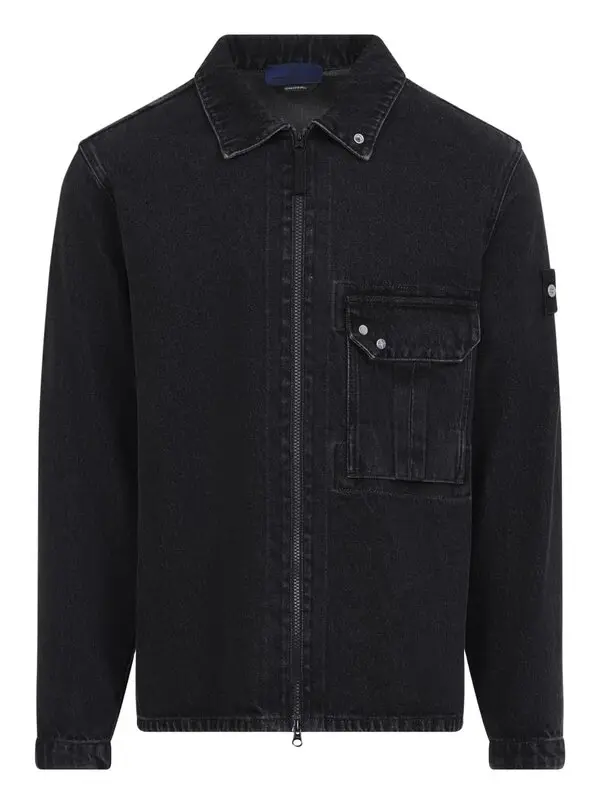 Stone Island Shirt Jacket - Black
