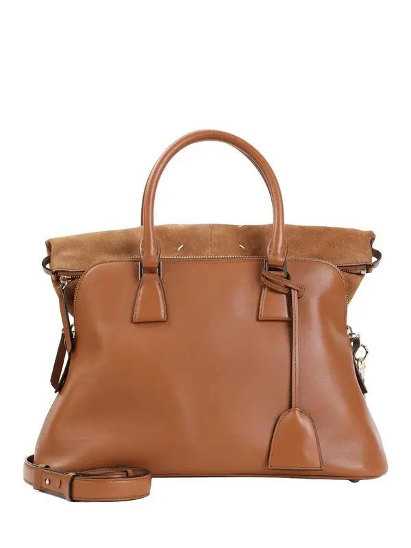 MAISON MARGIELA 5ac Soft Medium Bag - Brown