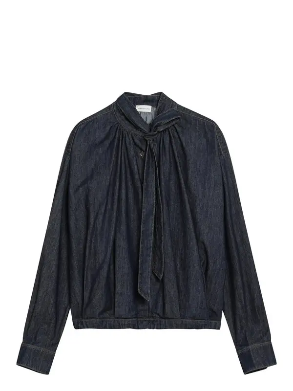 Dries Van Noten Dark Indigo Denim Shirt - Blue