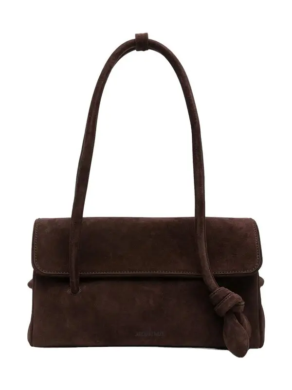 Jacquemus Le Turismo Long In Pelle Scamosciata - Brown
