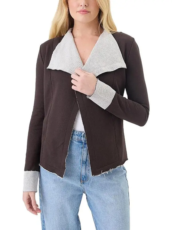 Goldie LeWinter Drape Jacket - Coffee