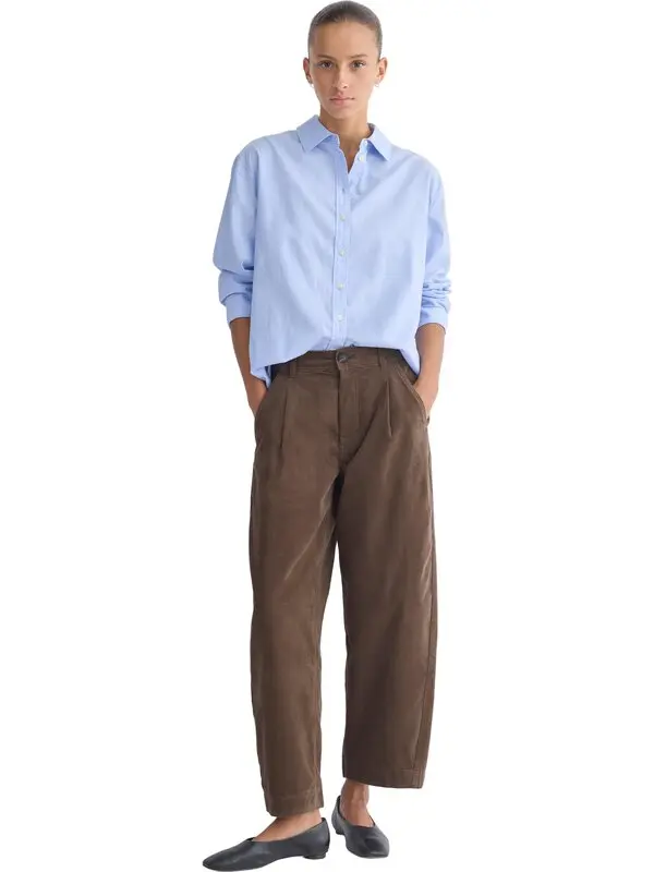 Everlane Everywhere Pinwale Corduroy Pant - Deep Taupe